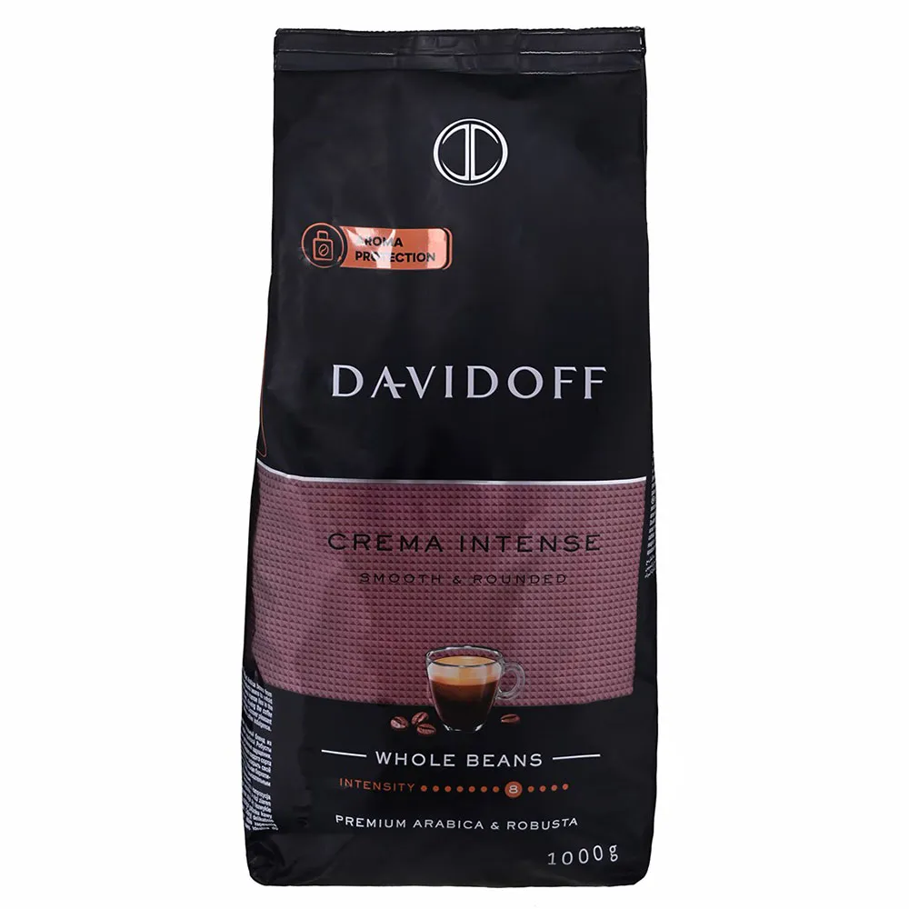 Davidoff Cafe Crema Intense coffee beans 1kg, Purple | Bikeinn
