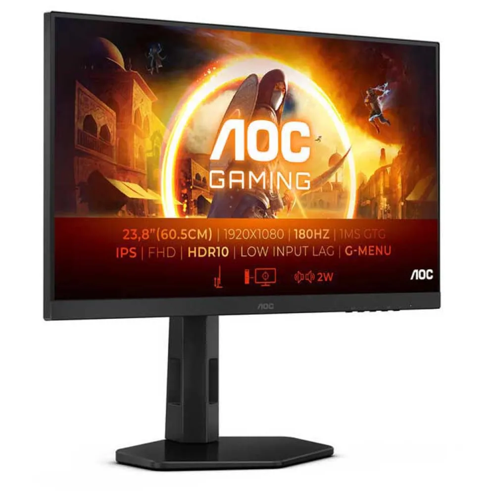 Aoc Monitor gaming 24G4XE 24´´ Full HD IPS LED 180Hz Dorado| Techinn