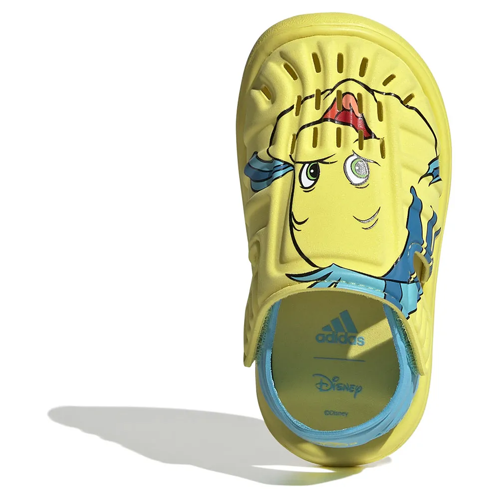 adidas Disney Pixar Flounder infant slides Yellow | Dressinn