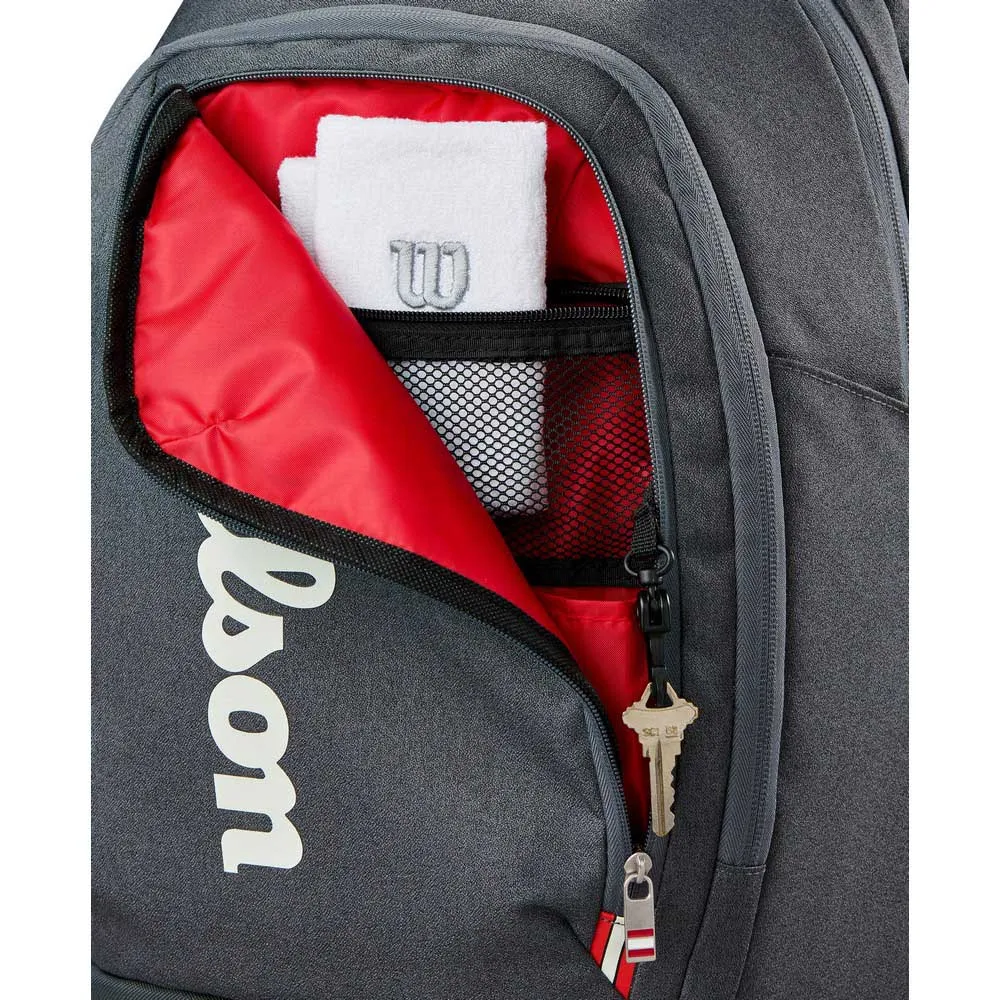 Wilson Tour 2025 backpack Black | Smashinn