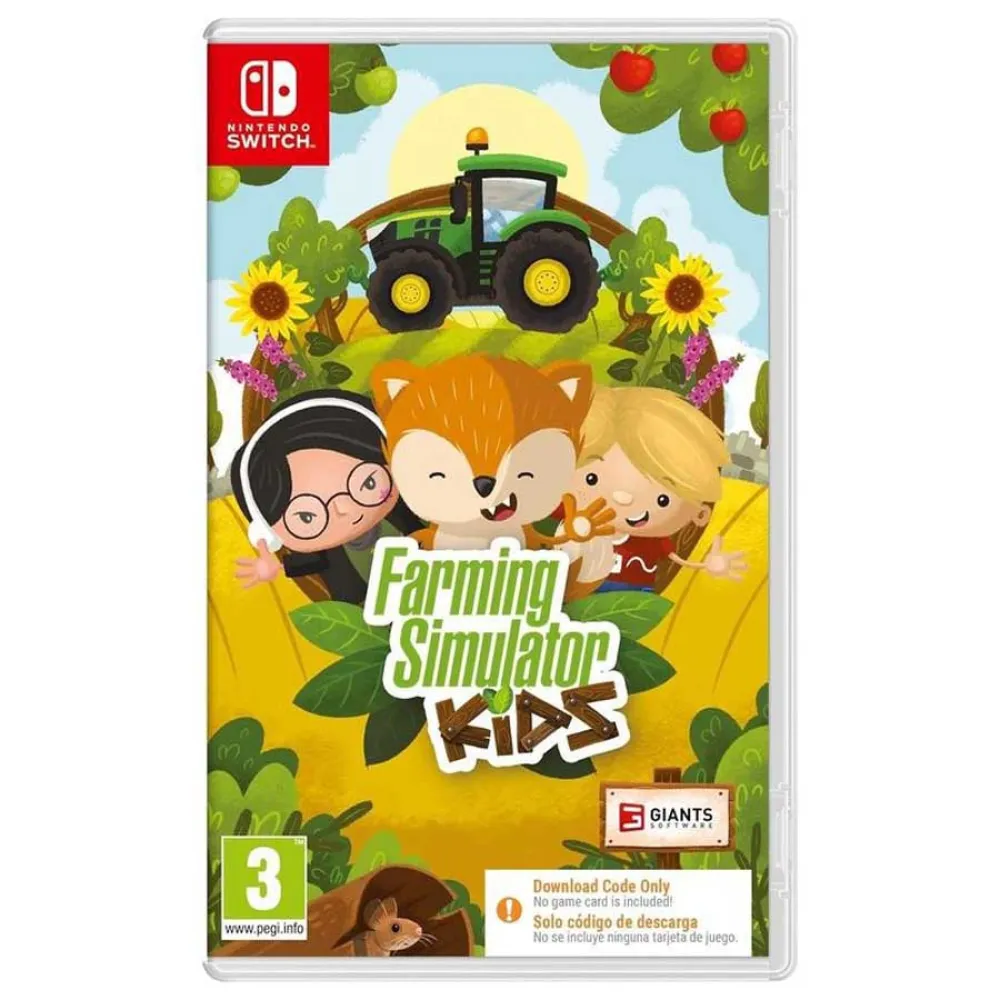 Nintendo Switch Farming Simulator Kids Code in Box Transparente| Techinn