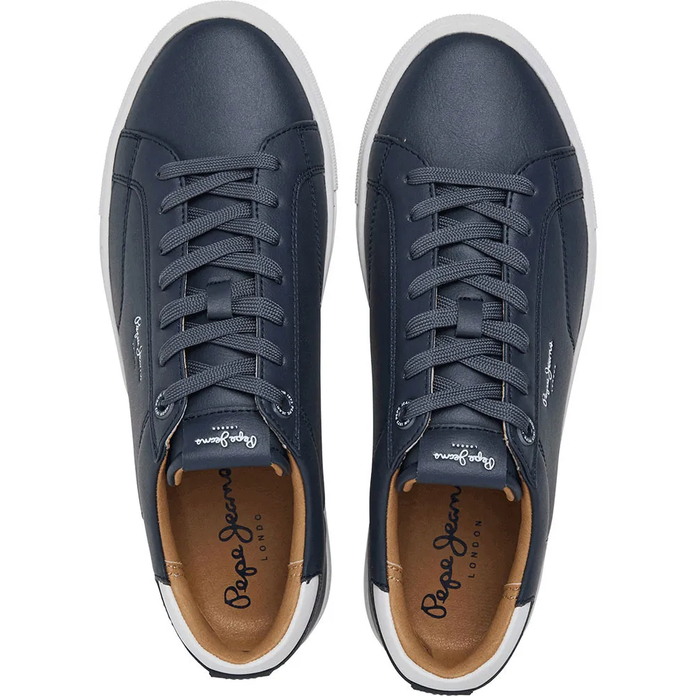 Pepe jeans Joe Basic trainers Blue | Dressinn