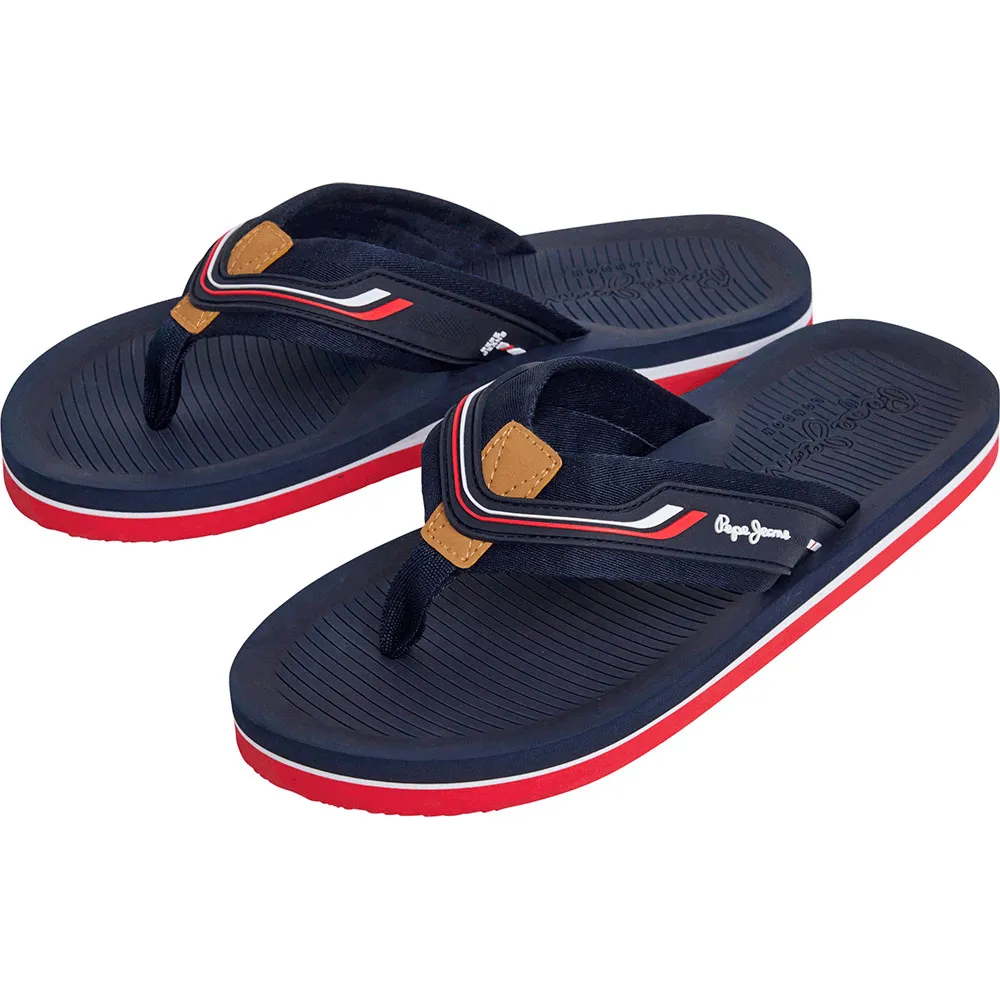 Pepe jeans West Club flip flops Blue | Dressinn