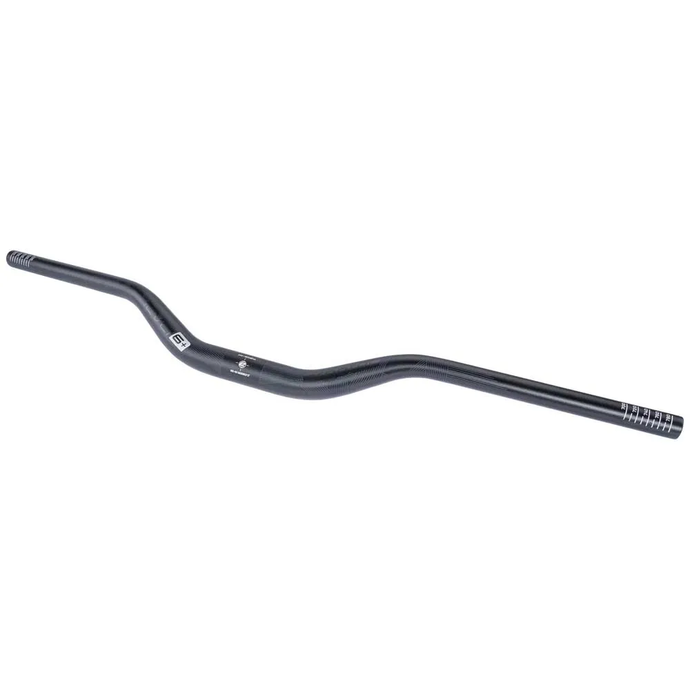 Ergotec 6+ Riser 30-50 handlebar, Silver | Bikeinn