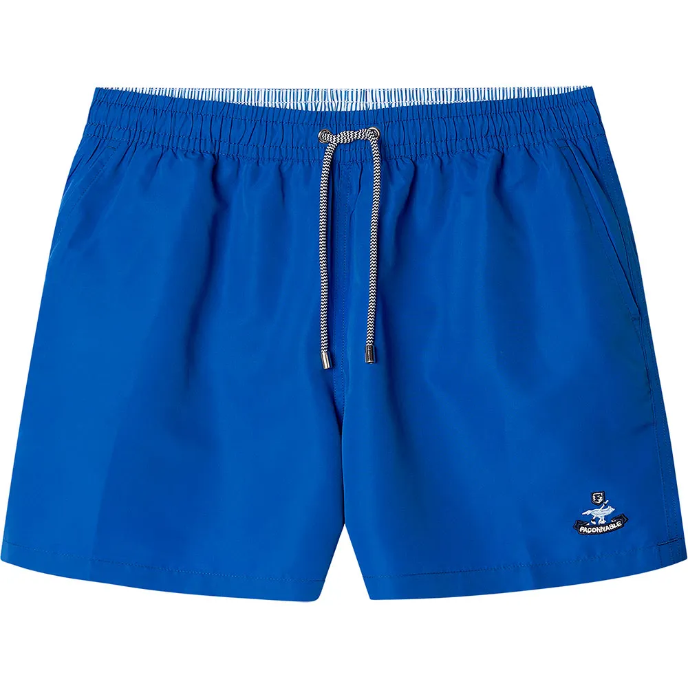 Façonnable Logo Solid swimming shorts | Dressinn