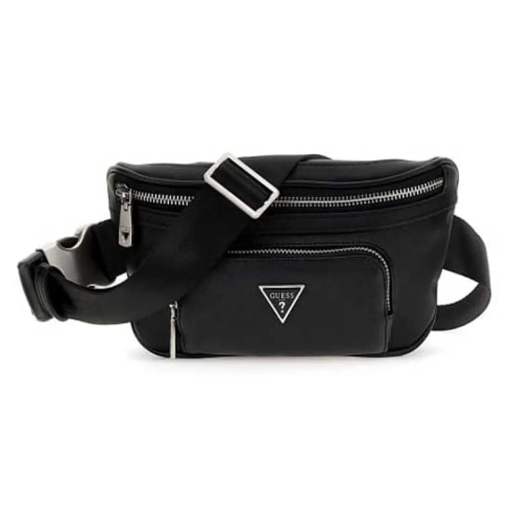 Guess Riñonera Milano Compact Negro | Dressinn