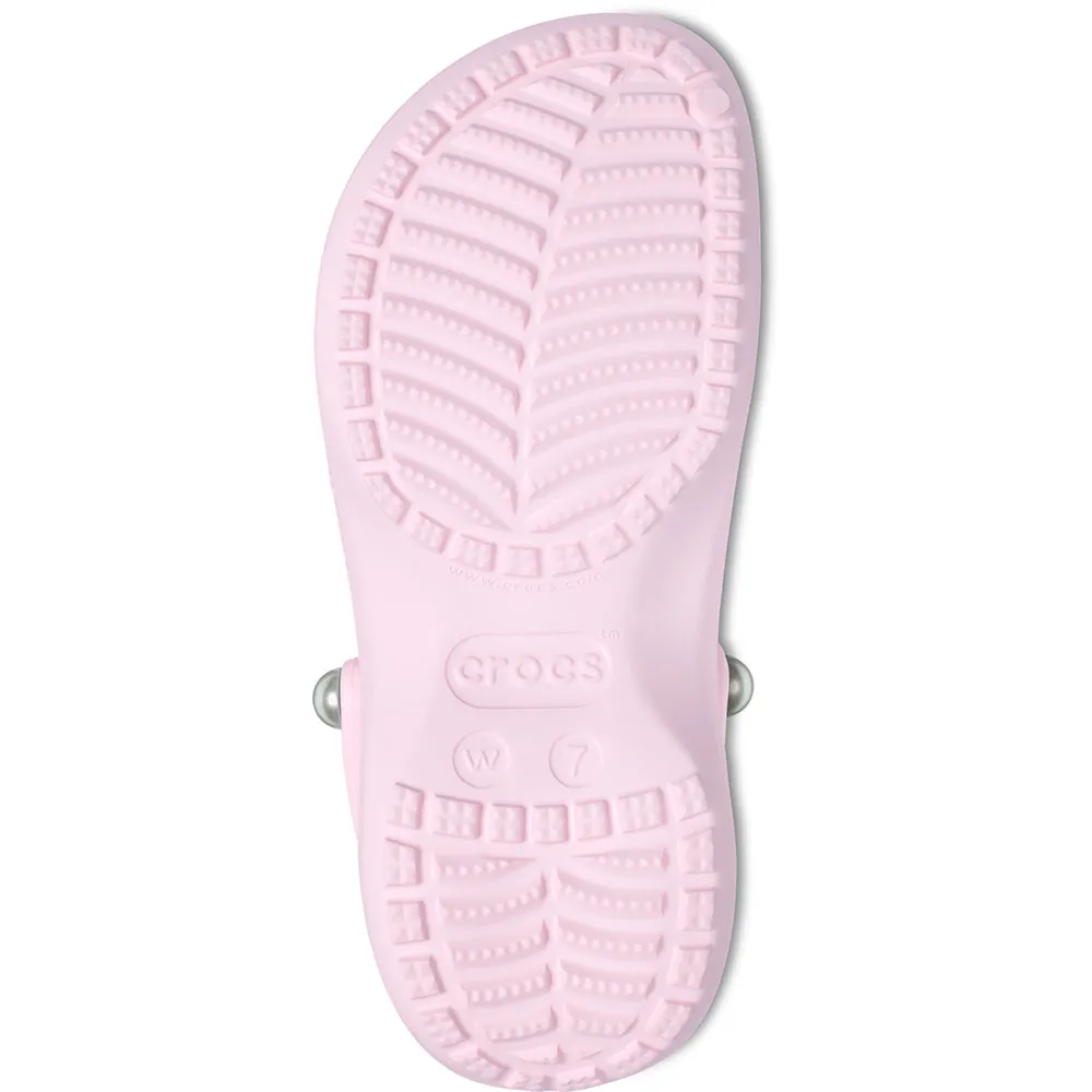Crocs Classic Platform Pearl clogs Pink | Dressinn
