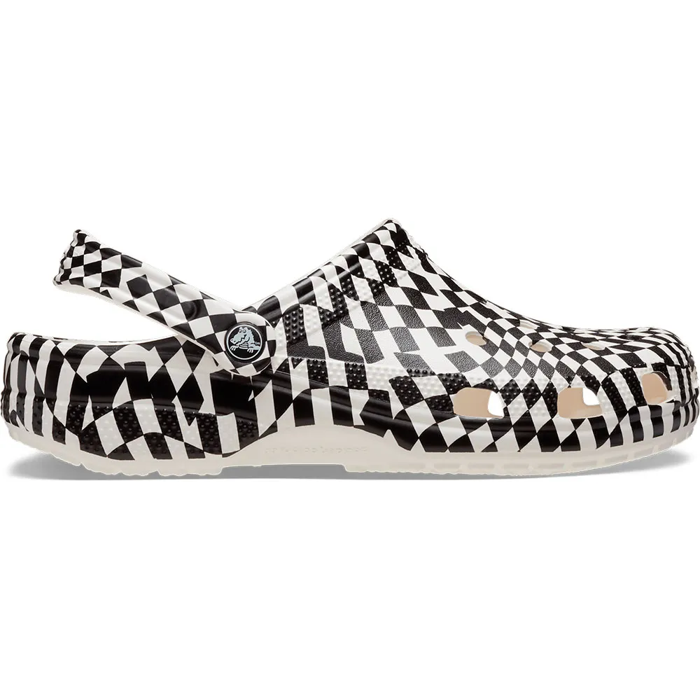 Crocs Classicarped Checker clogs Black | Dressinn
