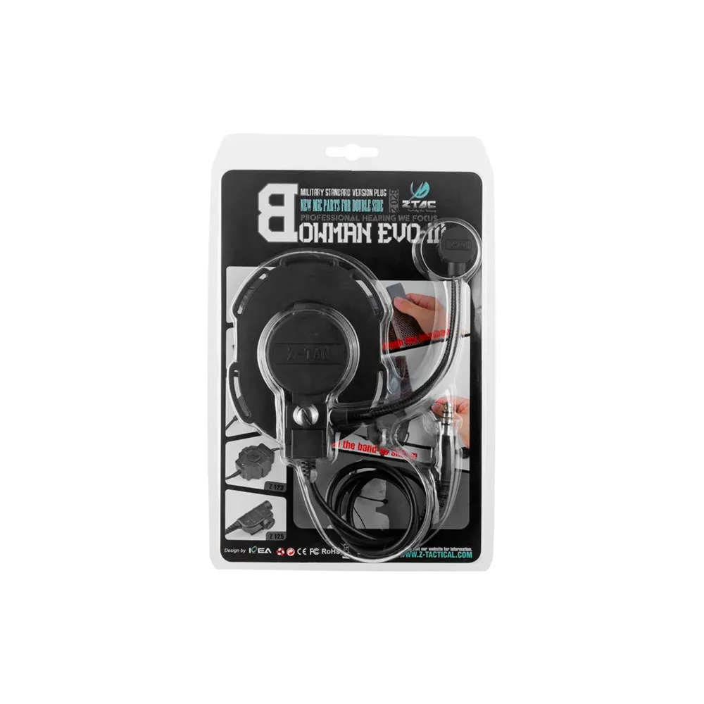 Z-tactical Evo III headset Clear | Xtremeinn