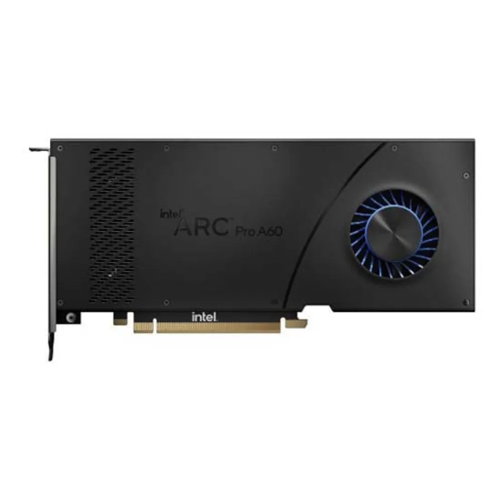 Intel Arc Pro A60 12GB GDDR6 graphic card Black | Techinn