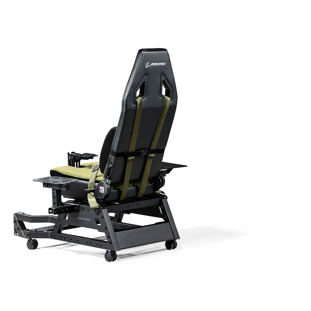 Next level racing Cockpit Flight Seat Pro Boeing Military Edition Verde ...