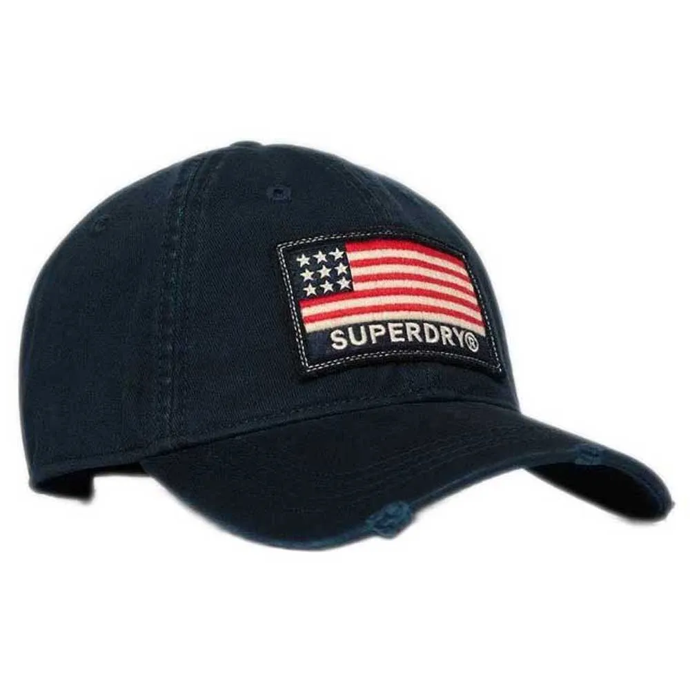 Superdry Patched baseball cap Blue | Dressinn