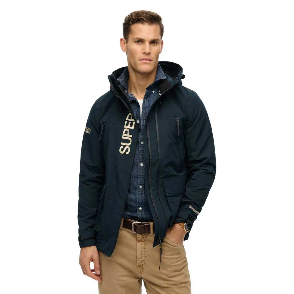 Superdry Ultimate Emb Windbreaker jacket Blue | Dressinn