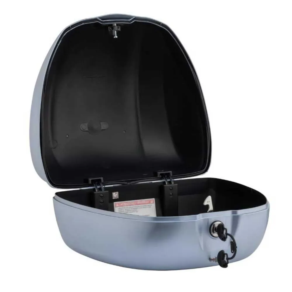 Piaggio CM272940 top case Silver | Motardinn
