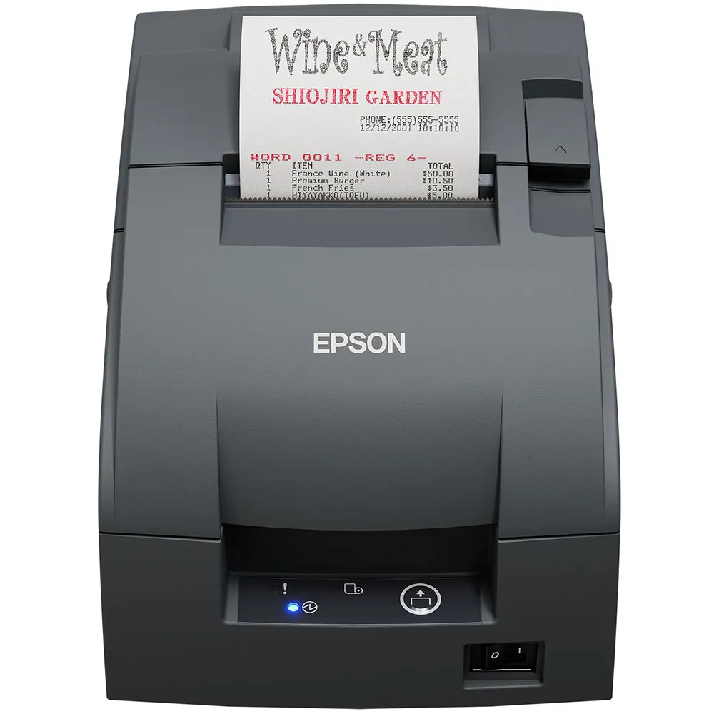 Epson TM-U220IIB RS232 thermal printer Black | Techinn