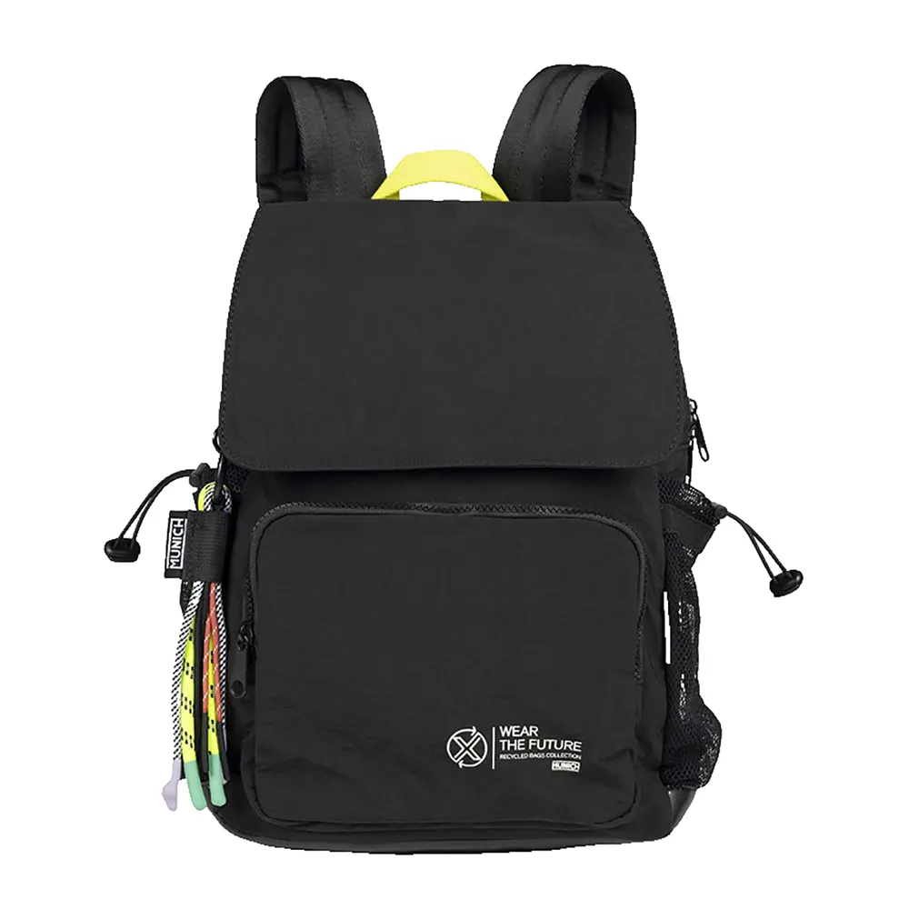 Munich Deep Recycled backpack Black | Dressinn