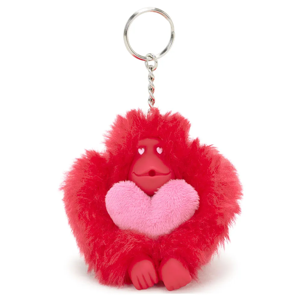 Kipling Llavero Valentine Monkey Rosa | Dressinn