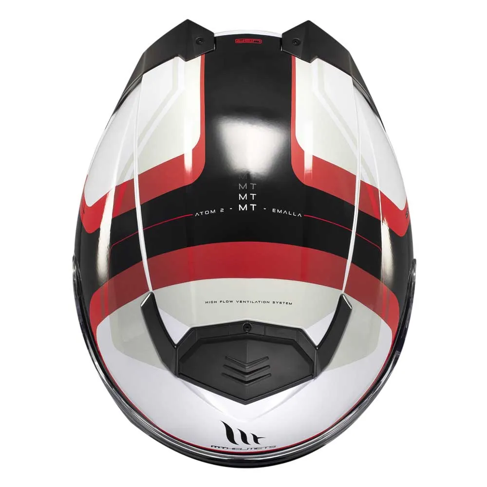 MT Helmets Atom 2 SV Emalla full face helmet Grey | Motardinn