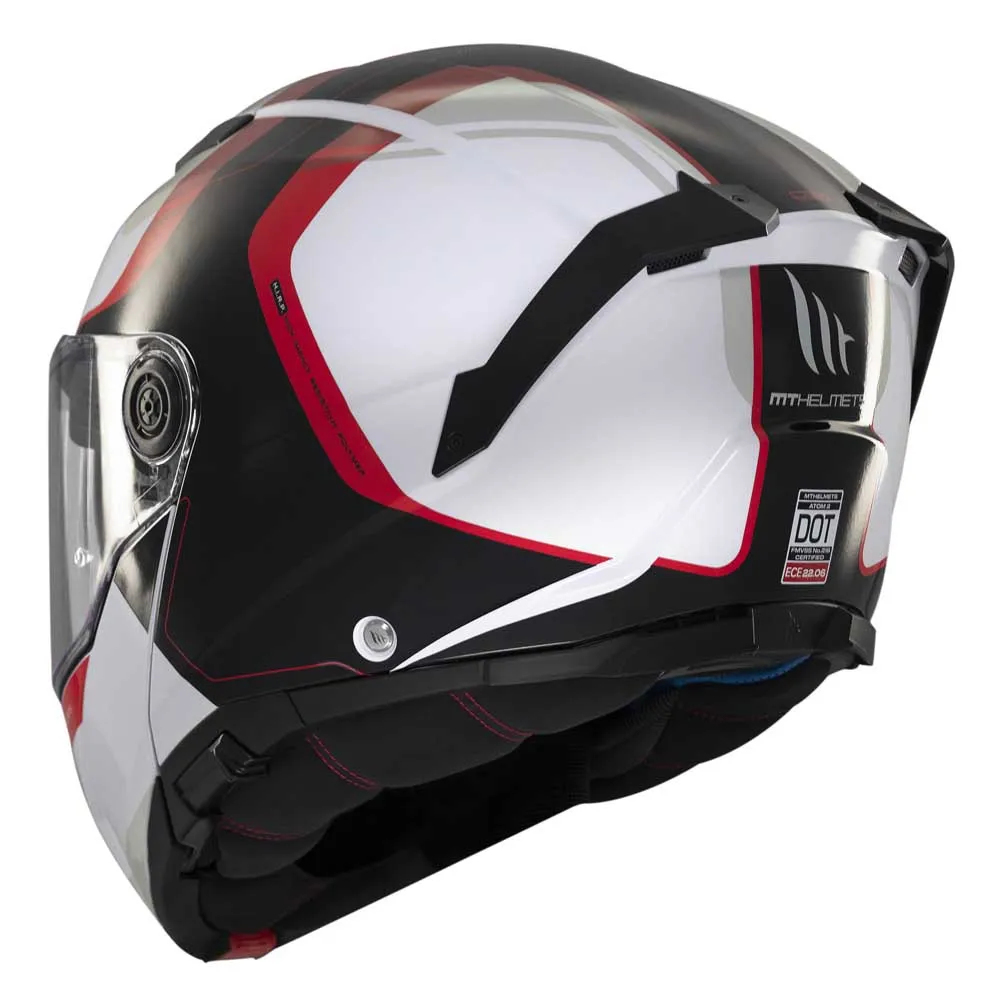 MT Helmets Atom 2 SV Emalla full face helmet Grey | Motardinn