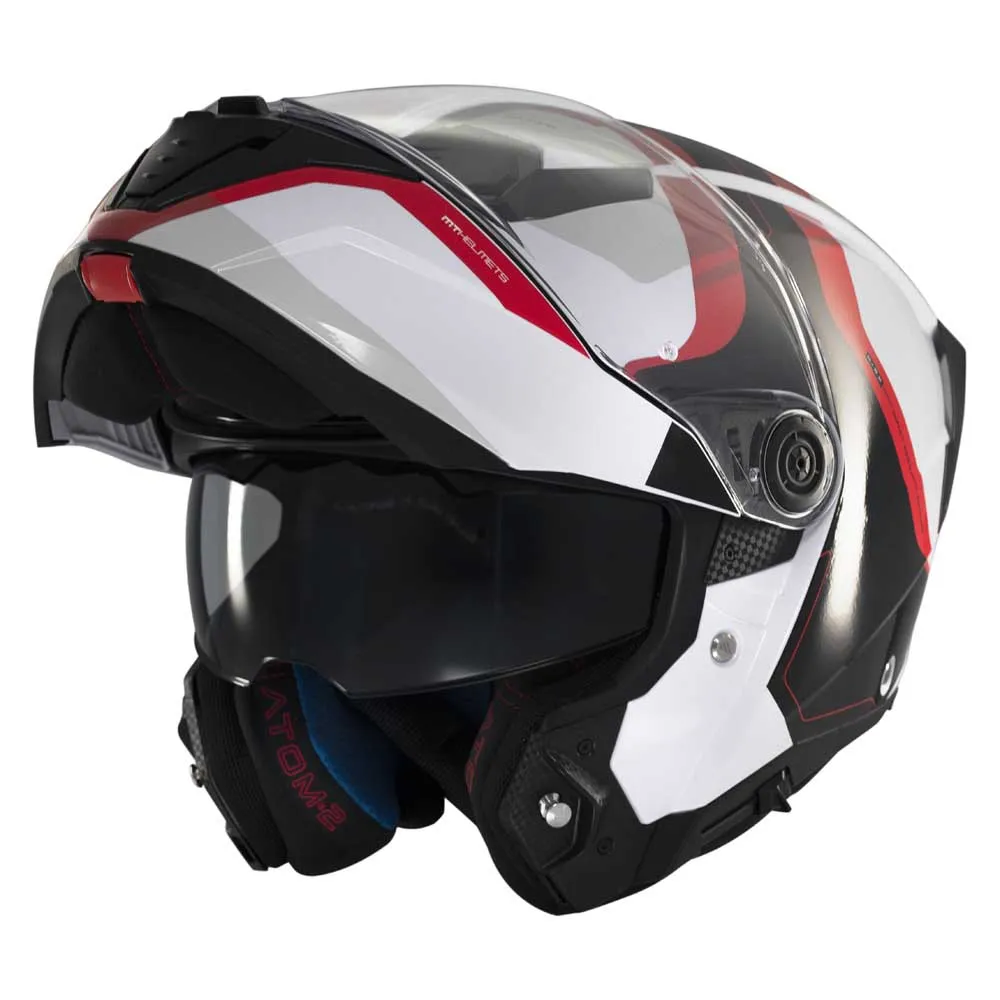 MT Helmets Atom 2 SV Emalla full face helmet Grey | Motardinn