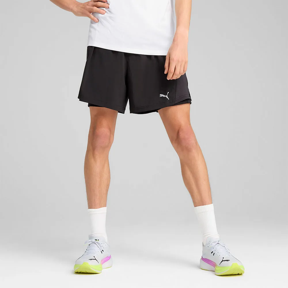 Puma Run Velocity 2In1 shorts Black | Runnerinn