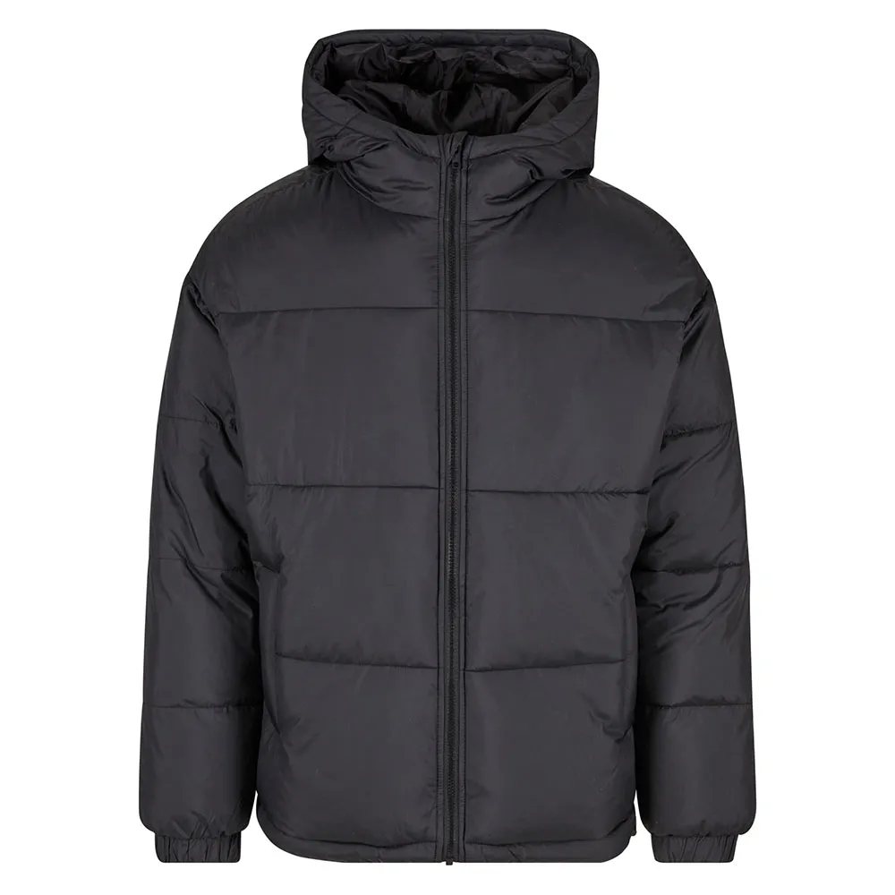 Urban classics Basic puffer jacket Black | Dressinn