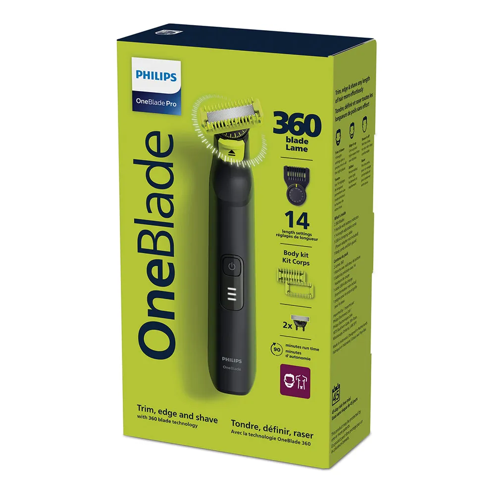 Philips Oneblade Pro 360 F&B shaver Silver | Techinn