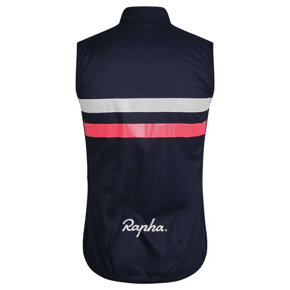 Rapha Brevet Wind gilet, Blue | Bikeinn