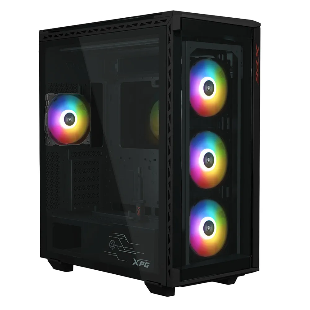 Xpg BattleCruiser II PC tower case Black | Techinn