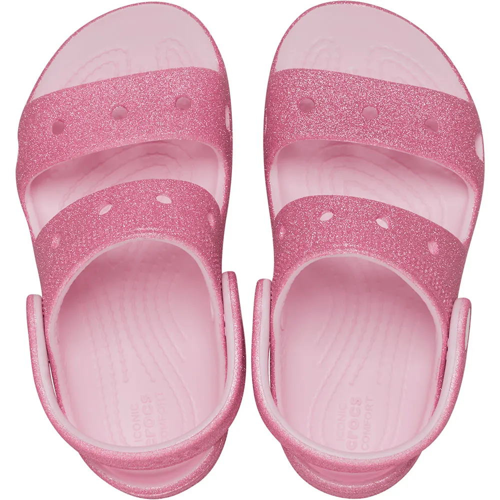 Crocs Classic Glitter slides Pink | Dressinn