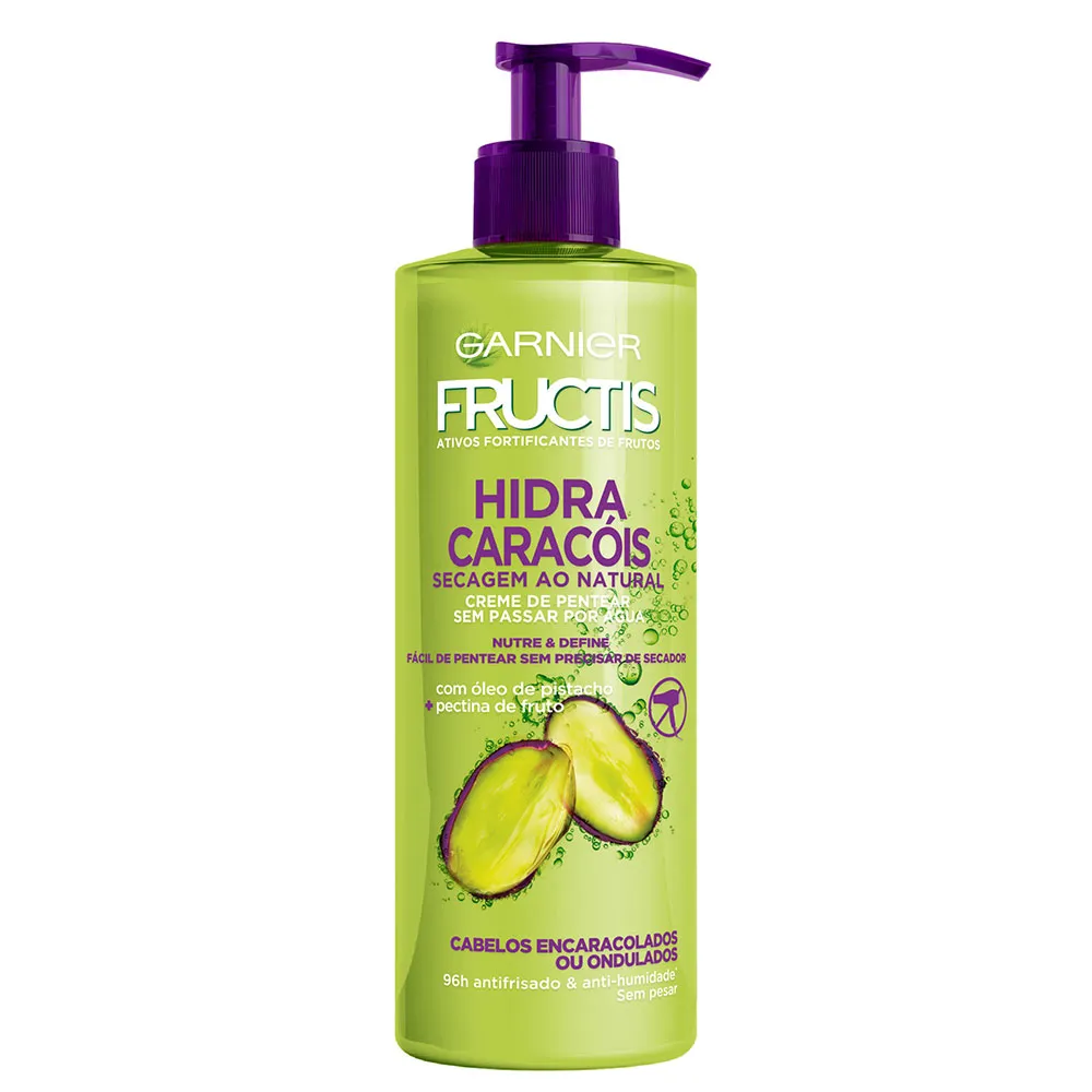 Garnier Fructis Leave-In Cream Curls 400ml Clear | Dressinn