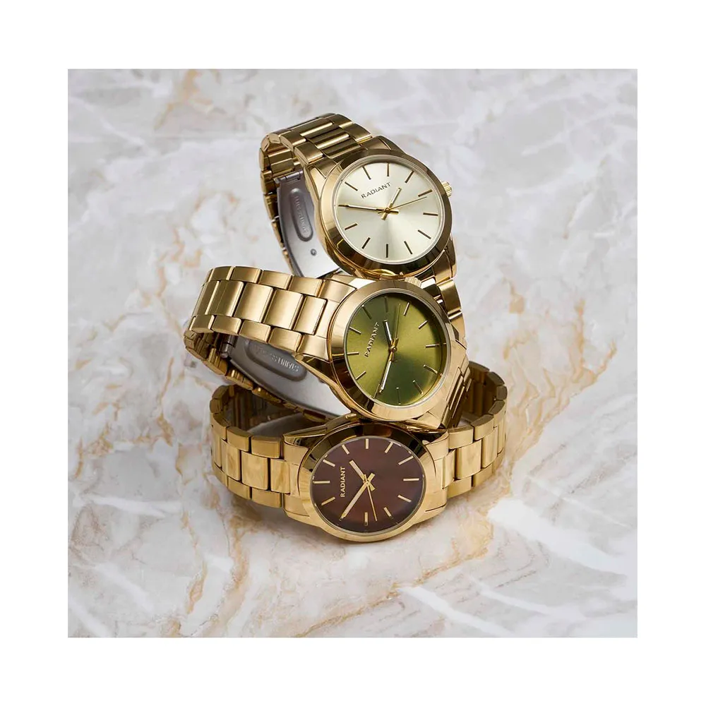 Radiant Basic 36 mm watch Golden | Dressinn