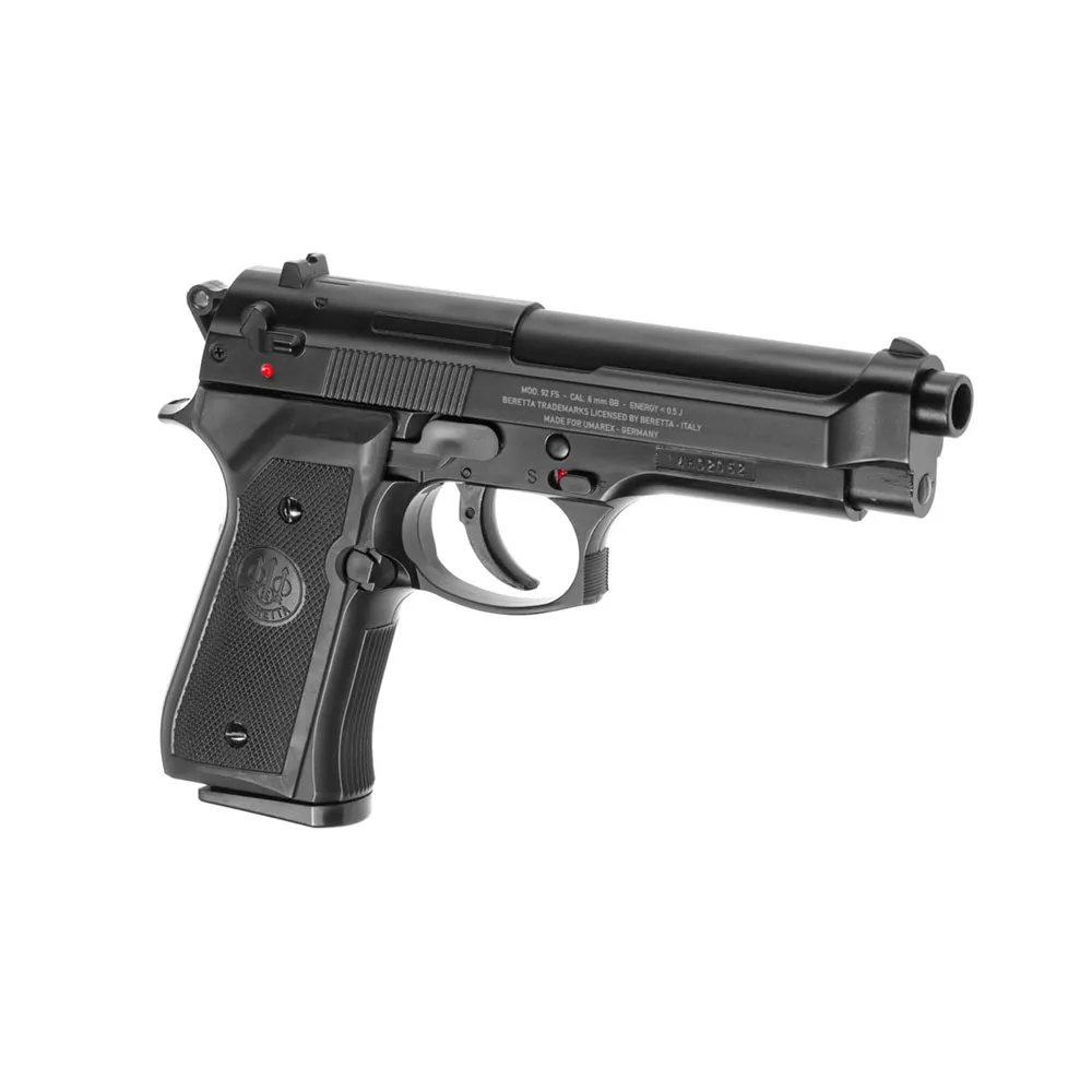 Beretta M92 FS Heavy Metal Gun airsoft pistol Silver | Xtremeinn