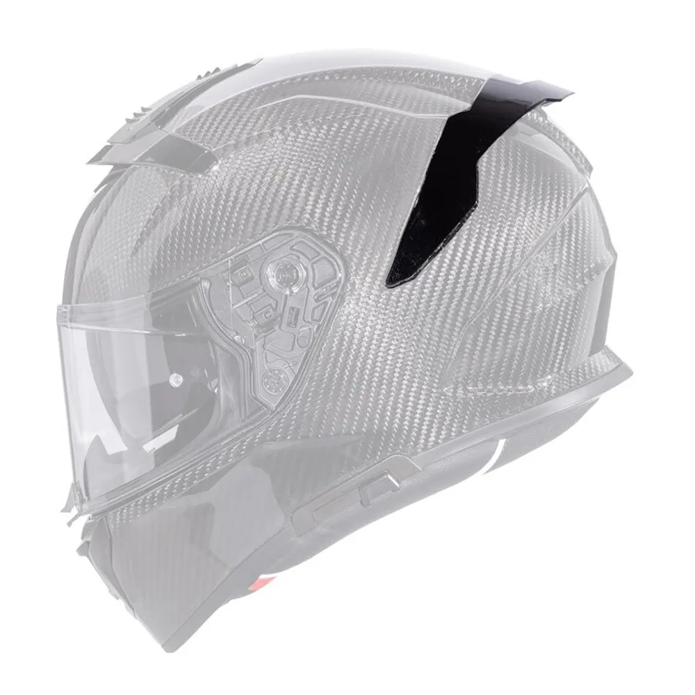 Premier helmets Devil Helm-Heckspoiler Grau | Motardinn