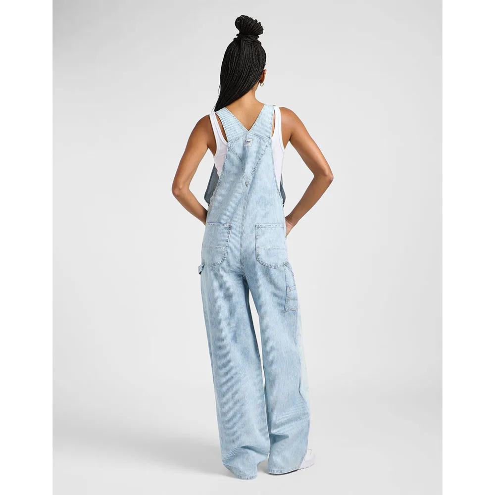 Lee Patched Overall Blue | Dressinn
