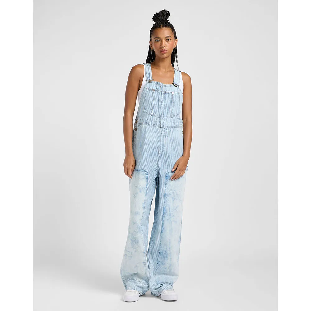 Lee Patched Overall Blue | Dressinn