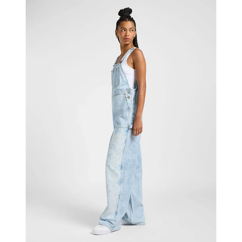 Lee Patched Overall Blue | Dressinn