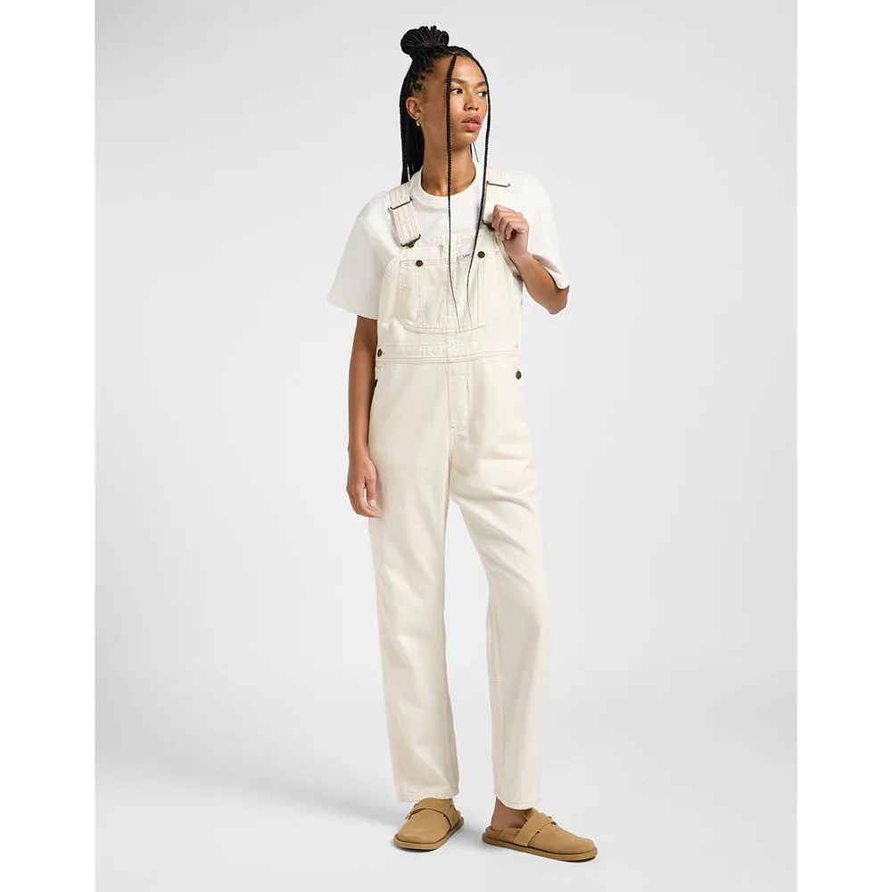 Lee Straight Bib Overall Beige | Dressinn