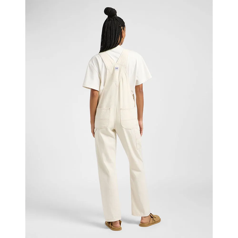 Lee Straight Bib Overall Beige | Dressinn