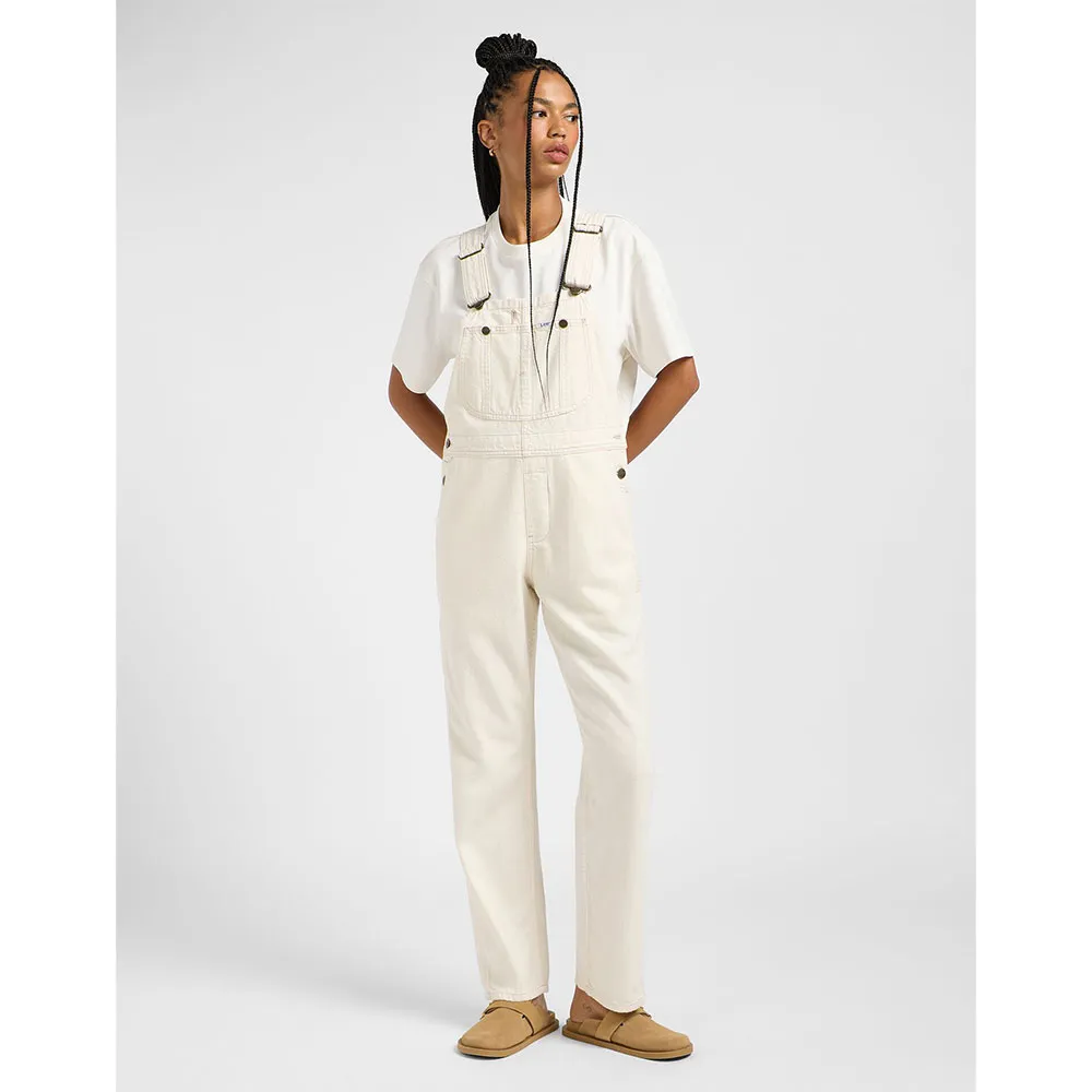 Lee Straight Bib Overall Beige | Dressinn
