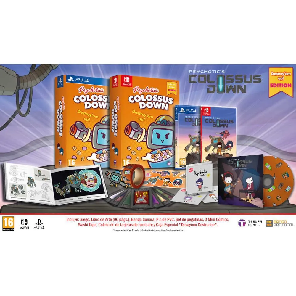 Nintendo Switch Colossus Down Destroy ´Em Up Edition | Techinn