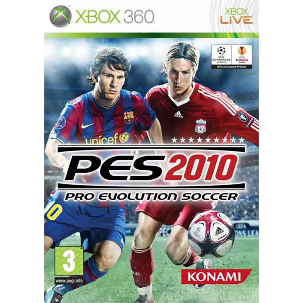 XBOX 360 Pro Evolution Soccer 2010 Classics Transparente| Techinn