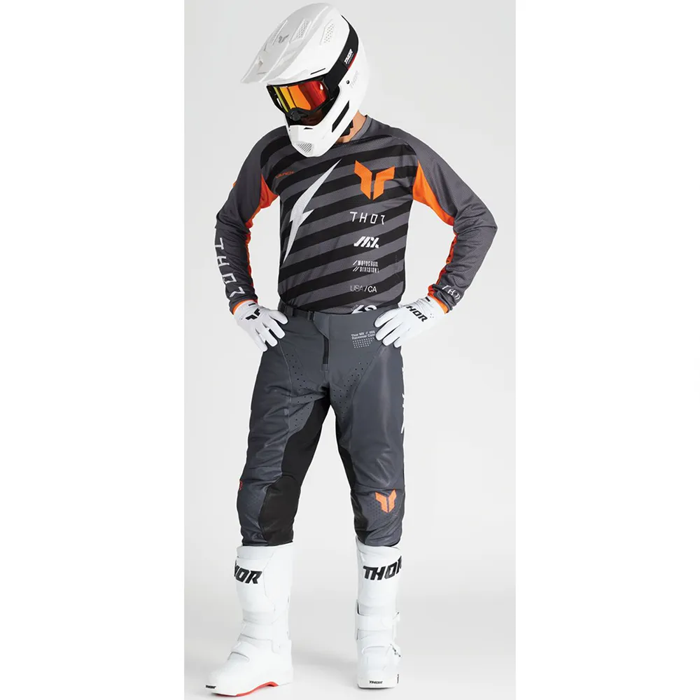 Thor Launchmode Air Raid off-road pants Grey | Motardinn