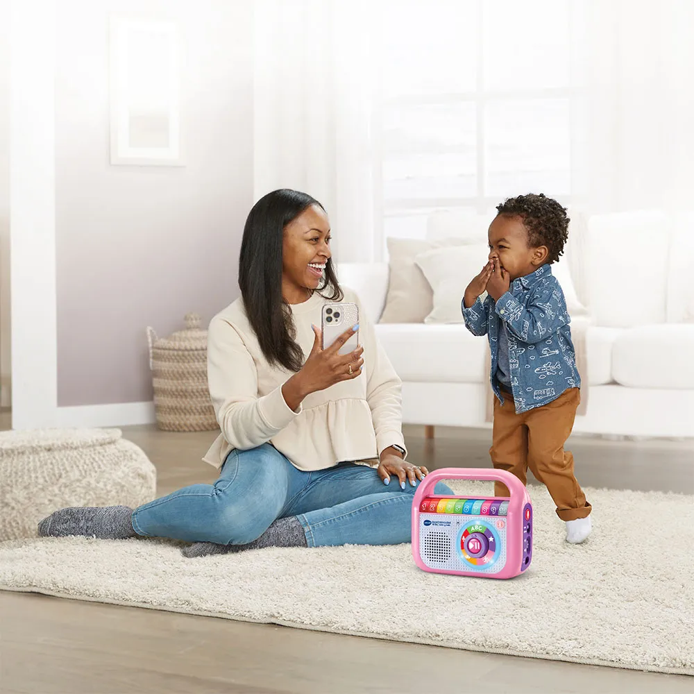 Vtech Reproductor Musical Graba Canta Y Baila Rosa | Kidinn