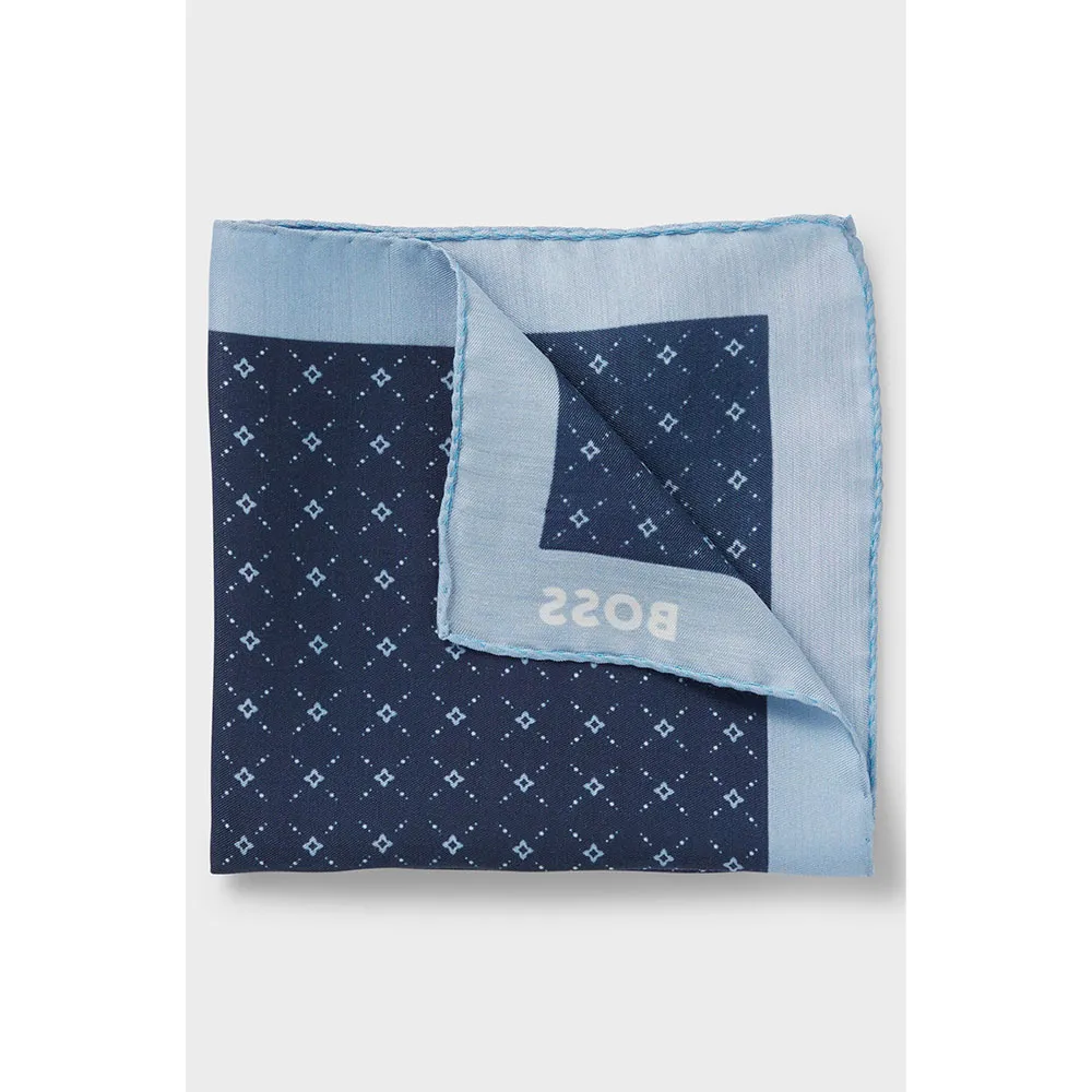 BOSS Pocket Square handkerchief Blue | Dressinn