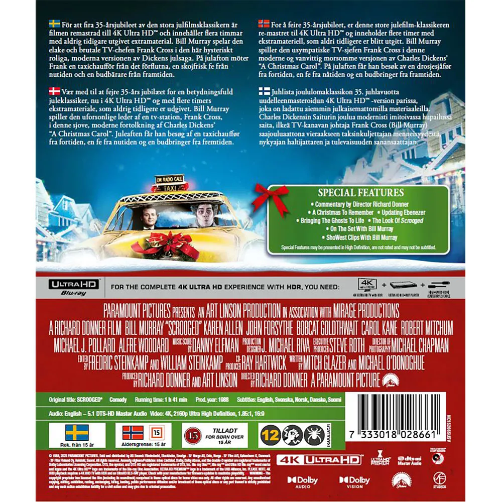 Dvd Scrooged DVD Clear | Techinn