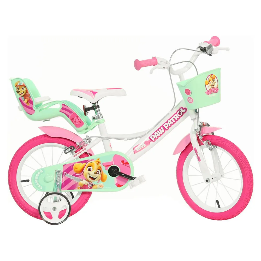 Dino bikes 14´´ Paw Patrol bike, White | Bikeinn