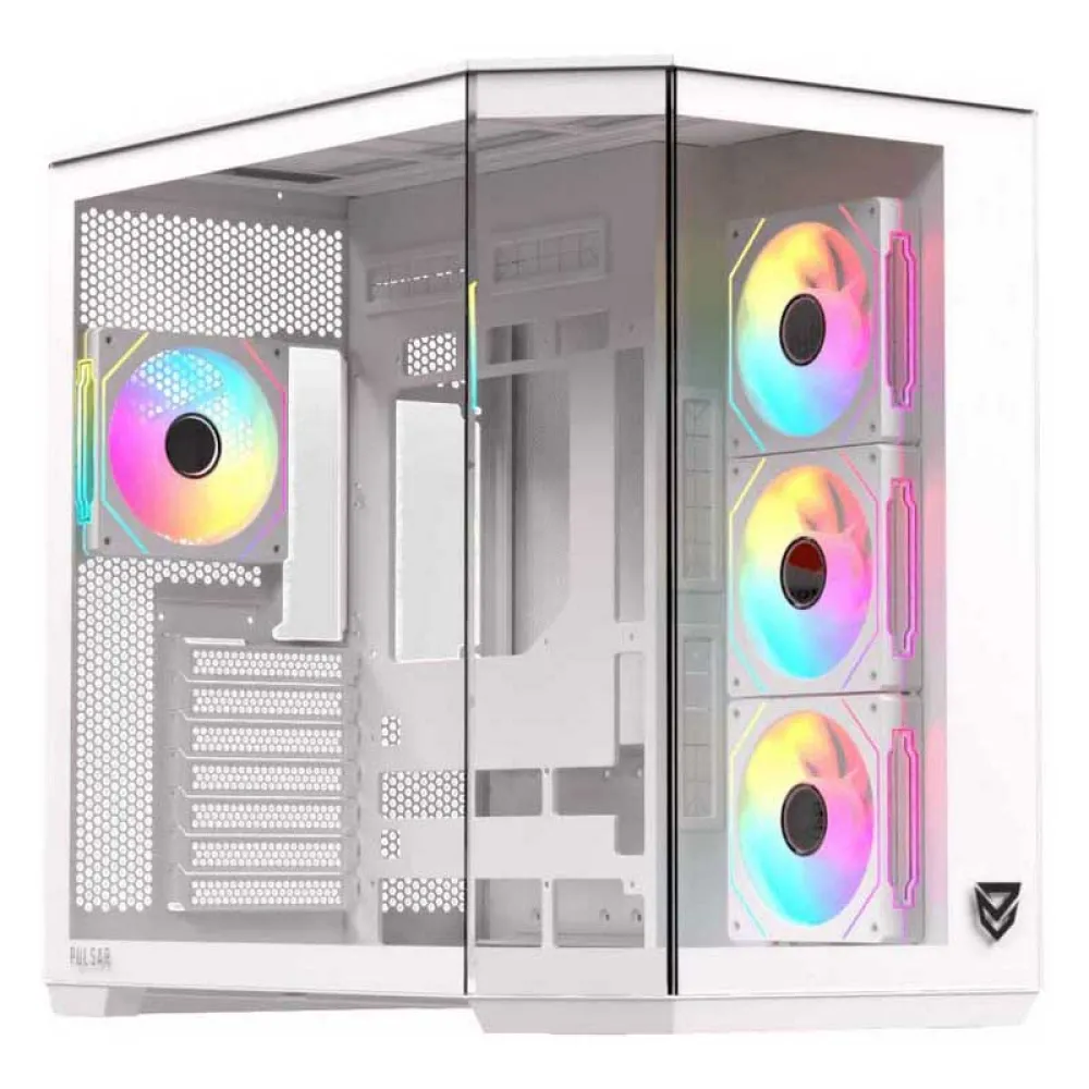 Nfortec Pulsar PC tower case Clear | Techinn