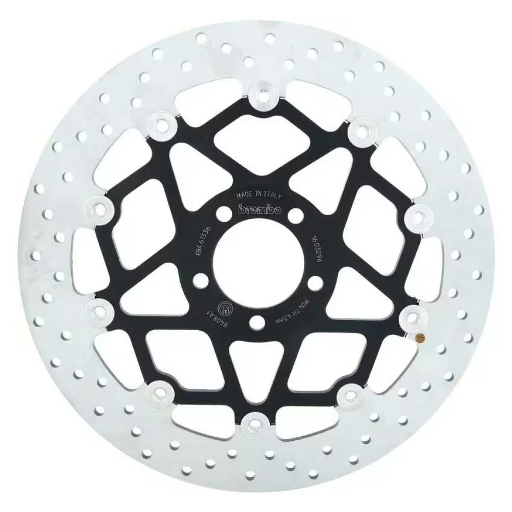 Brembo Oro 78B408A1 floating brake disc Silver | Motardinn