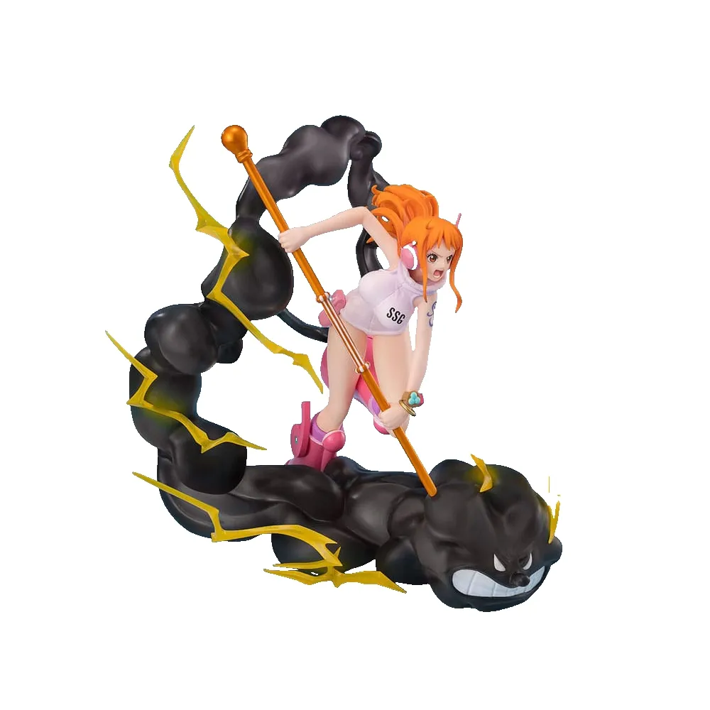 Tamashii nations One Piece Figuarts Zero Extra Battle Nami Lightning ...